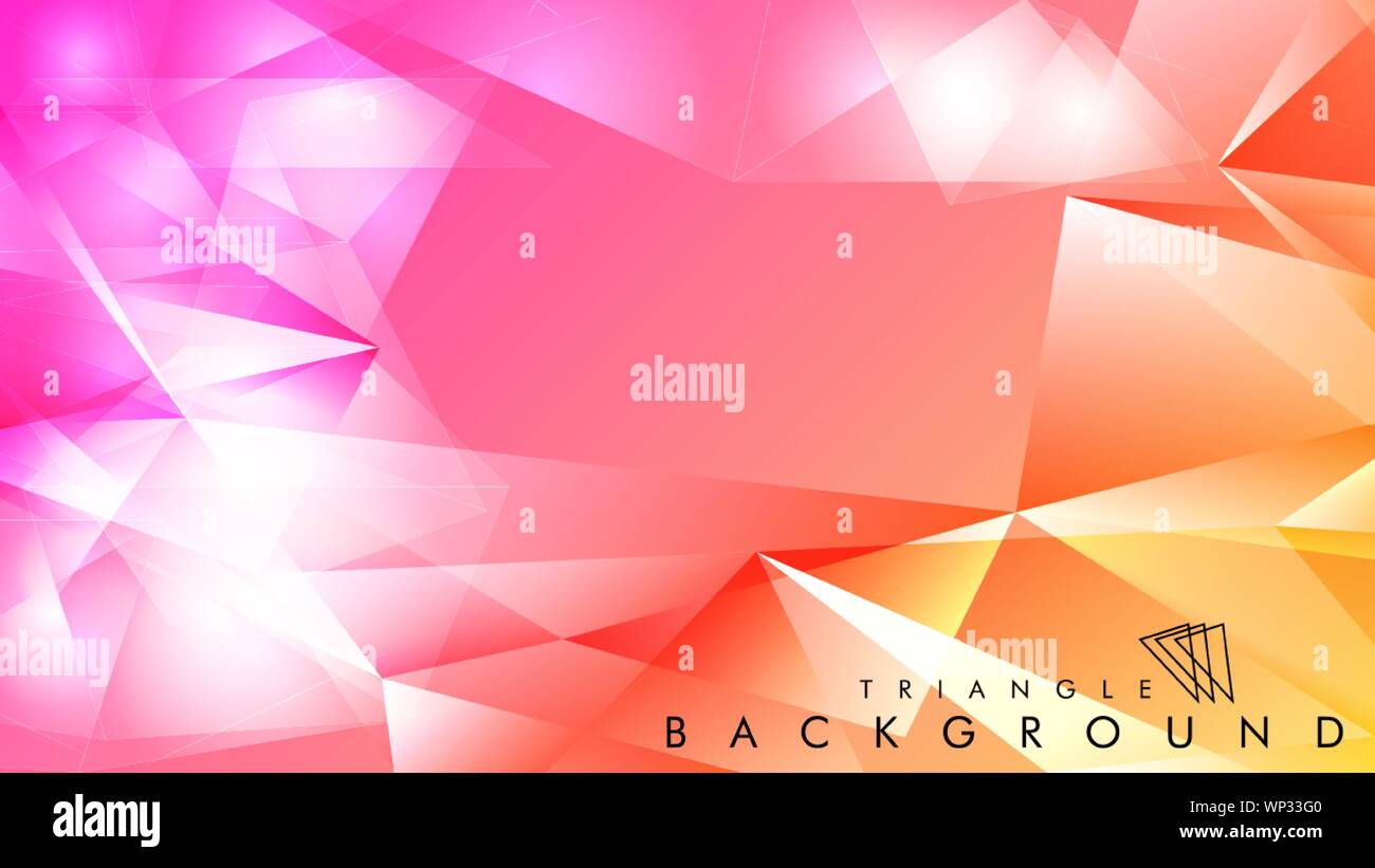 Abstract vector triangle background for use in design in eps 10 Stock ...