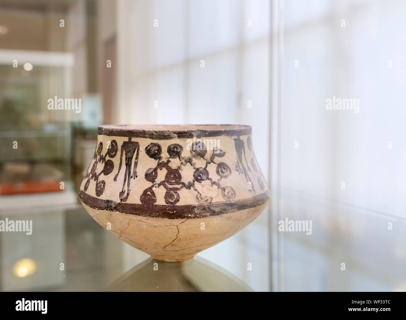 Pottery, 3500 BC, Kashan, Isfahan, Museum of Ancient Iran, National ...