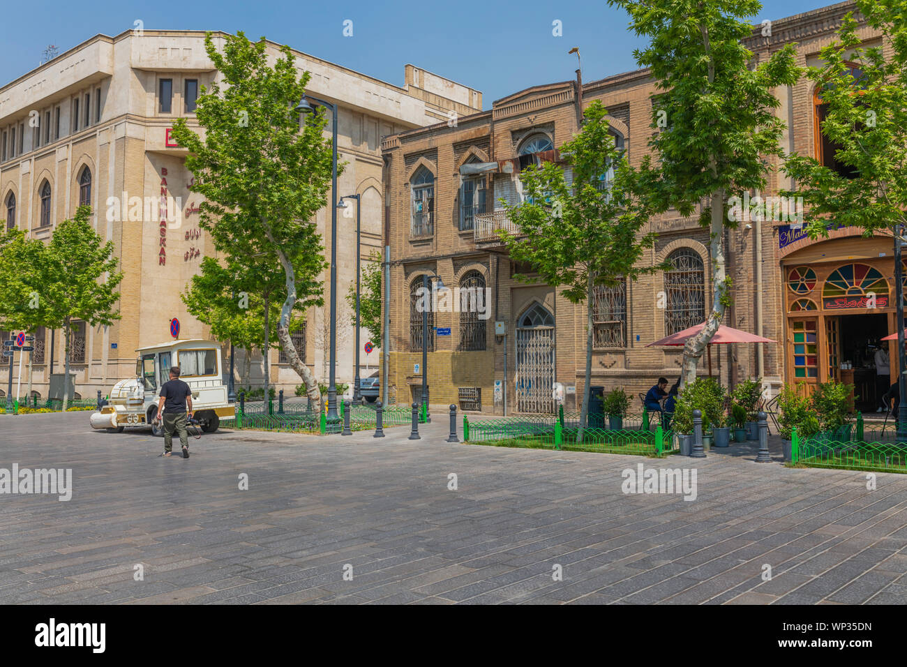 Street in old town, Tehran, Iran Stock Photo - Alamy