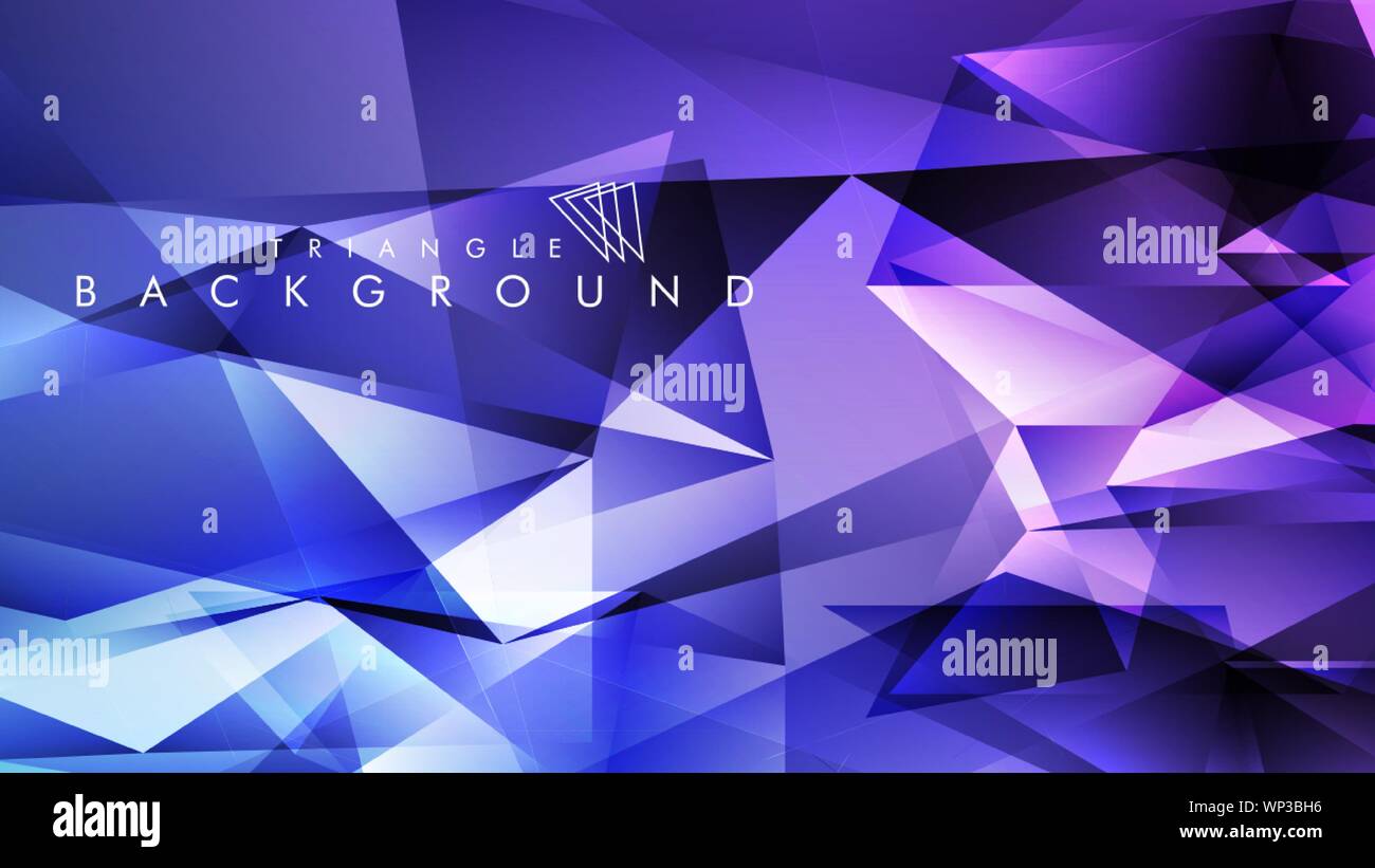 Abstract vector triangle background for use in design in eps 10 Stock ...