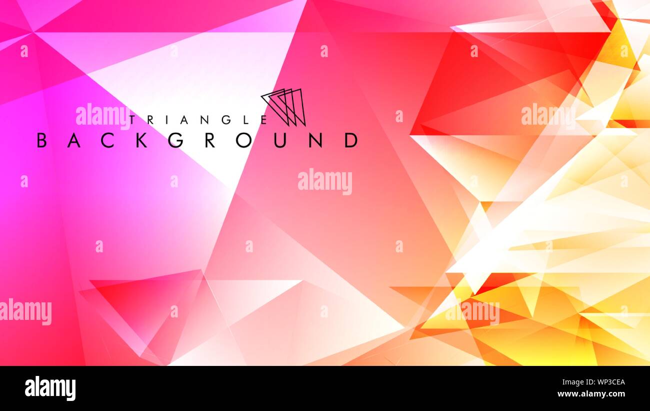 Abstract vector triangle background for use in design in eps 10 Stock ...