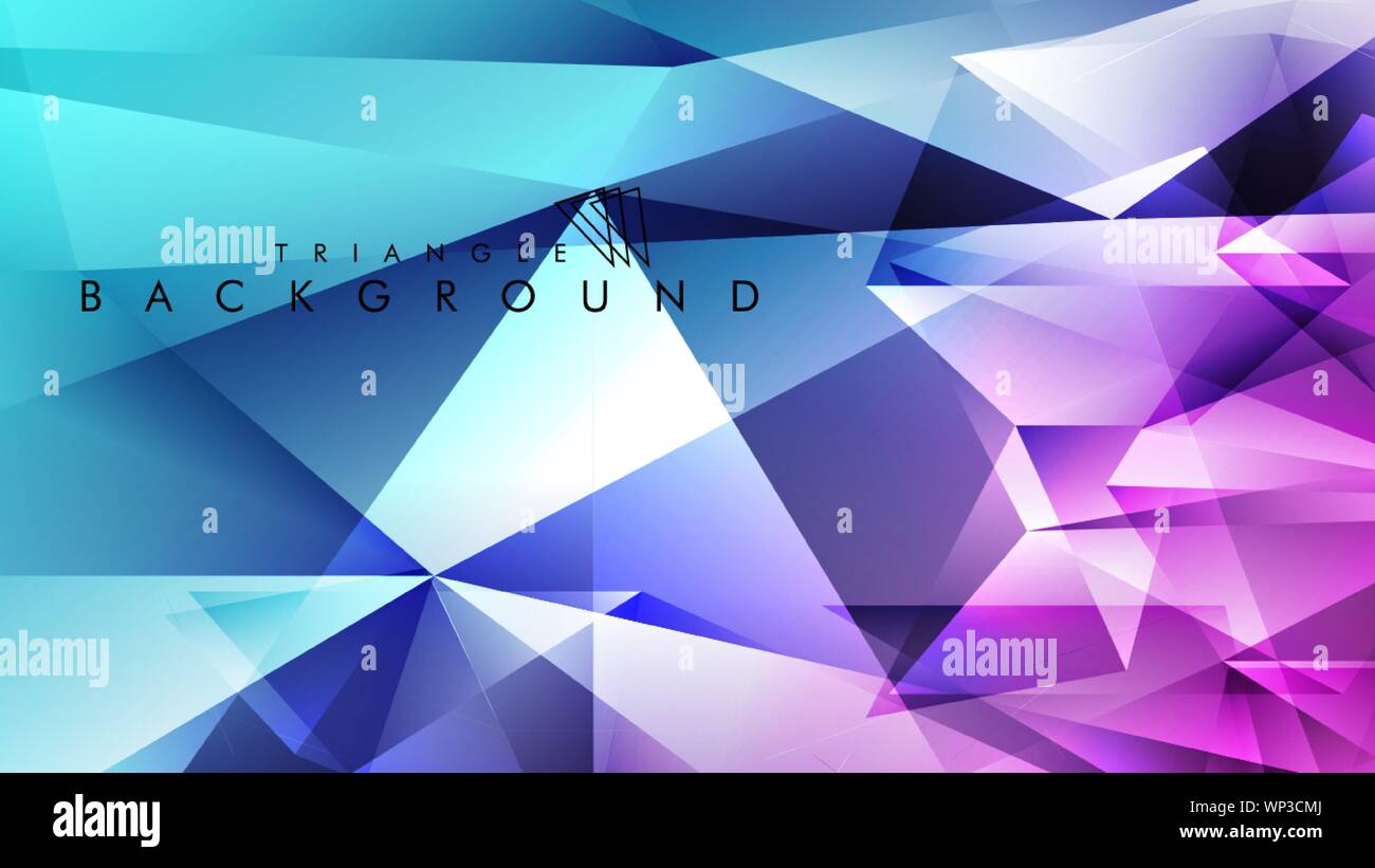 Abstract vector triangle background for use in design in eps 10 Stock ...