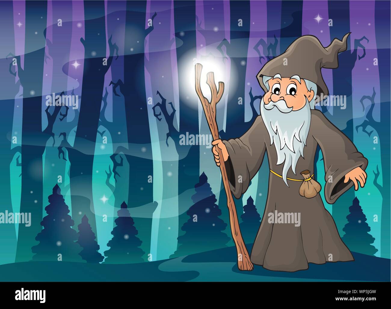 Druid theme image 4 Stock Vector Image & Art - Alamy