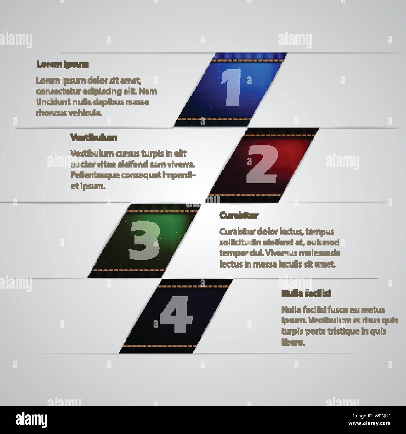 Infographic design with jeans texture Stock Vector Image & Art - Alamy