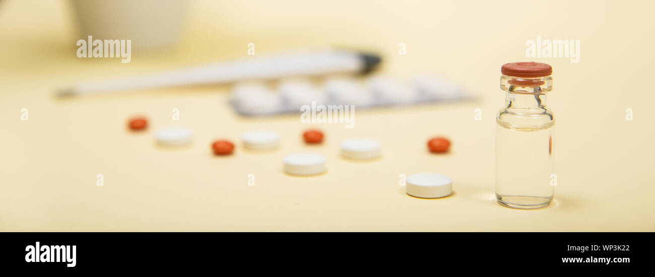 A photo of different medical tablets and pills Stock Photo - Alamy