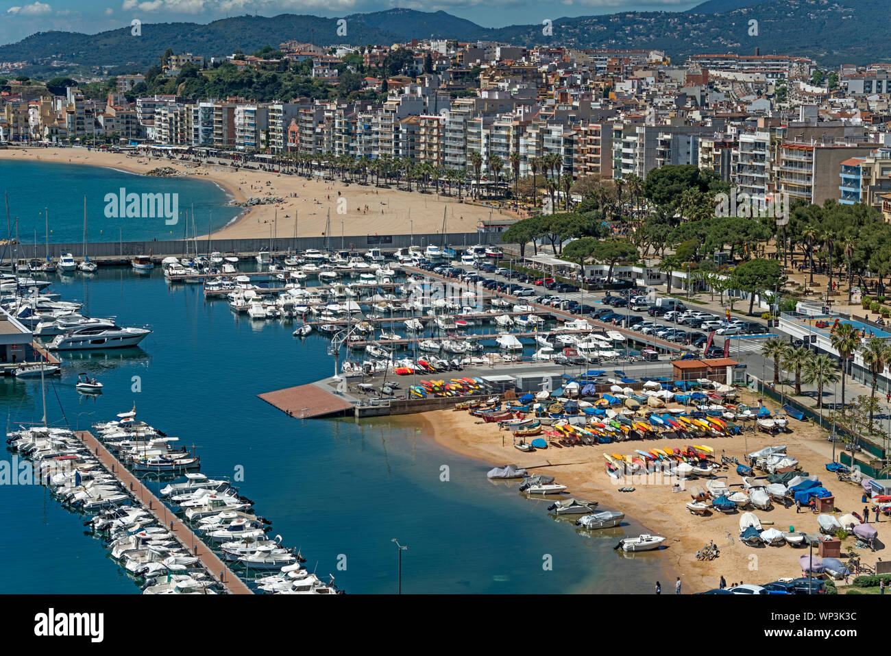 Spain catalonia blanes town hi-res stock photography and images - Alamy