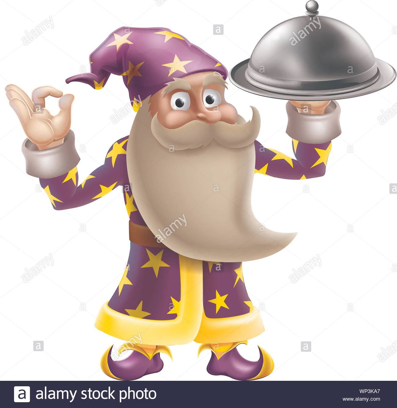 Merlin Wizard And Illustration Stock Photos & Merlin Wizard And ...