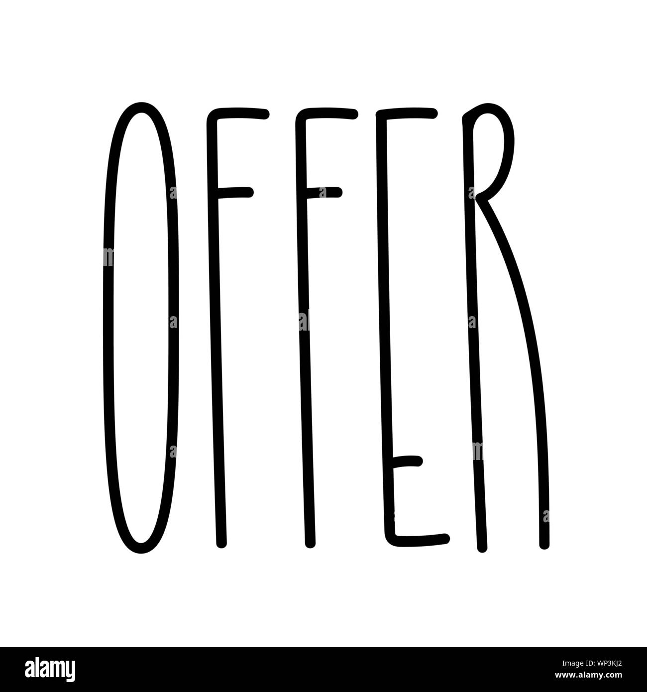 Cute discount sign Stock Vector Images - Alamy