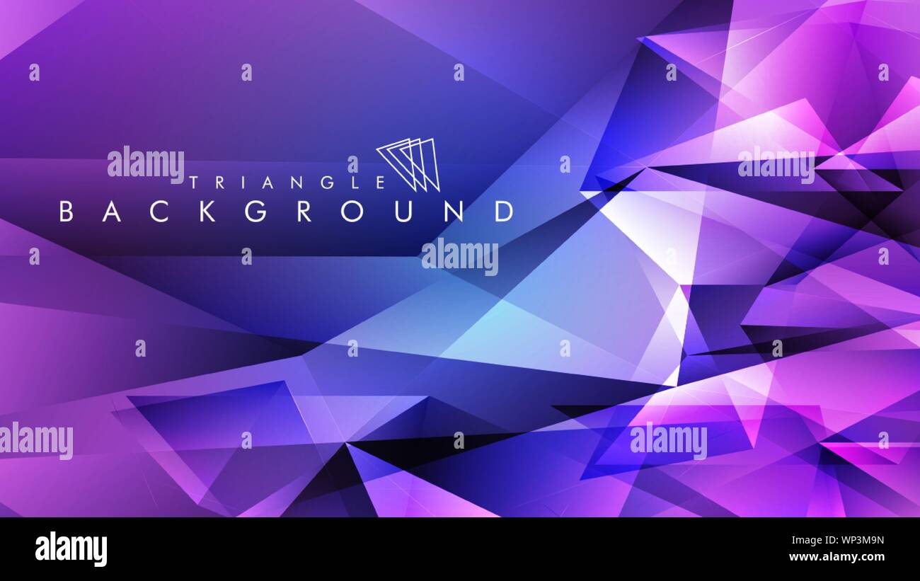 Abstract vector triangle background for use in design in eps 10 Stock ...