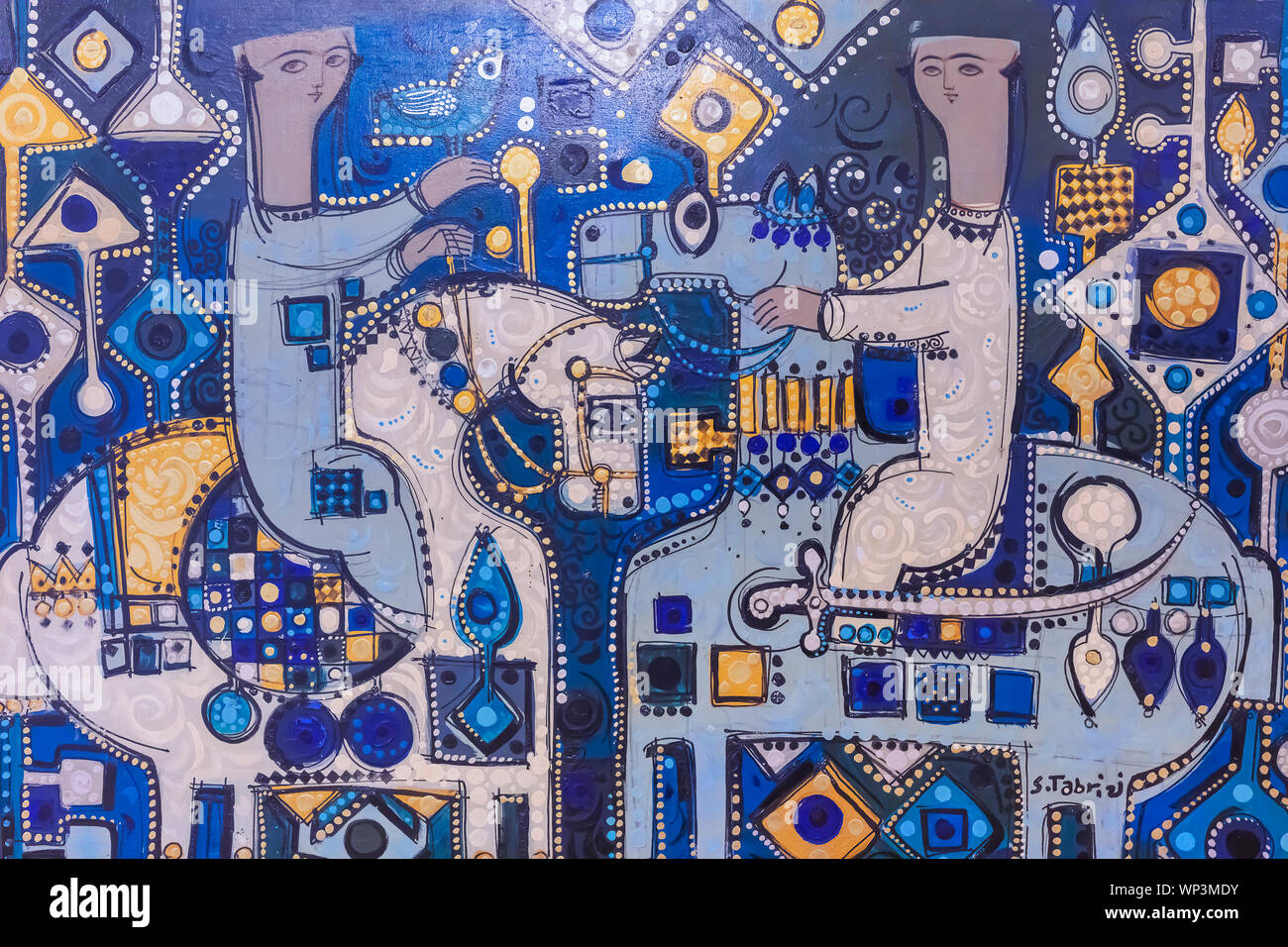 Contemporary art, Sadegh Tabrizi, Fine arts museum, Saadabad Palace ...