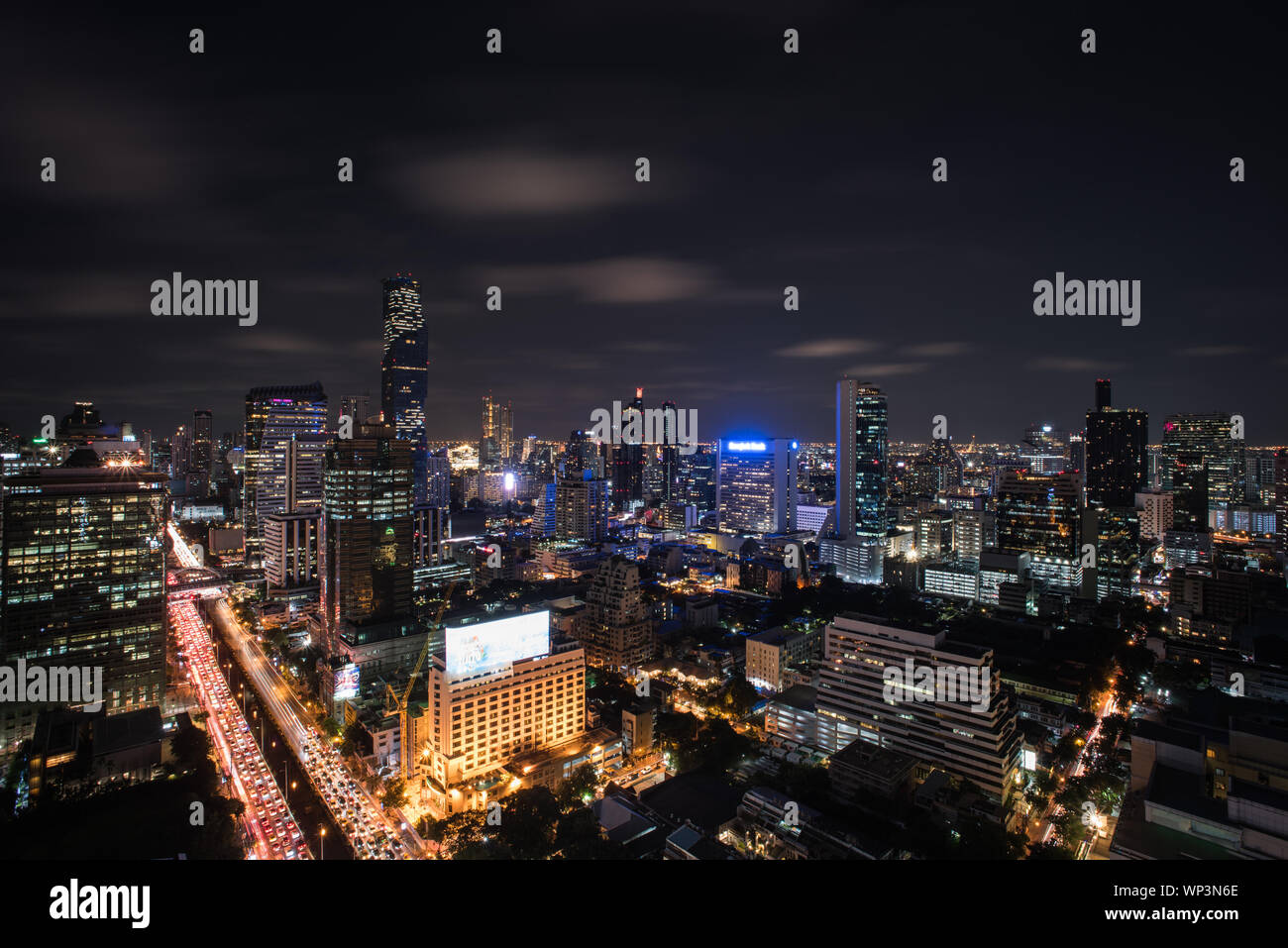 bangkok at night Stock Photo - Alamy