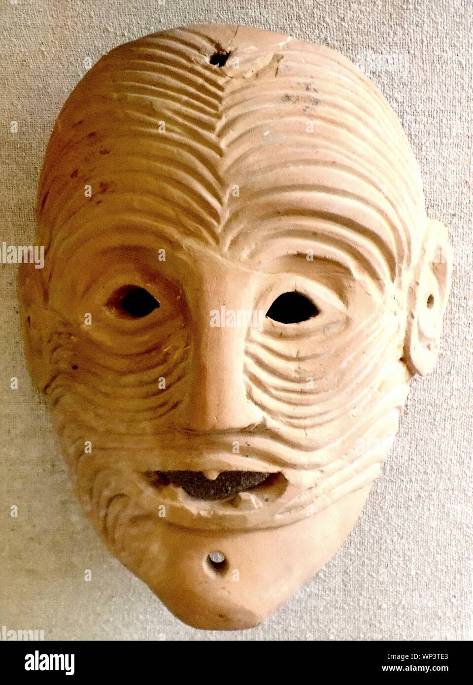 ancient, Greek, ceramic, mask, history Stock Photo - Alamy