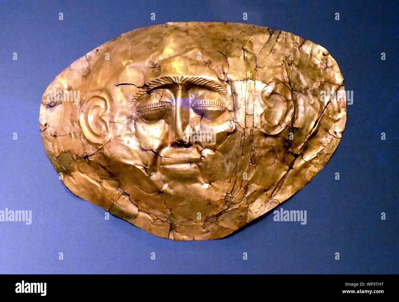 ancient, Greek, gold, mask, history Stock Photo - Alamy