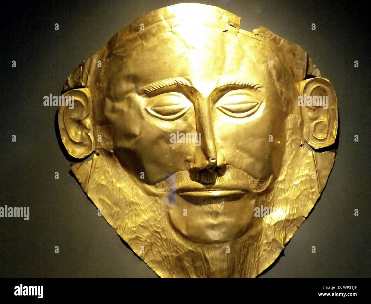 ancient, Greek, gold, mask, history Stock Photo - Alamy