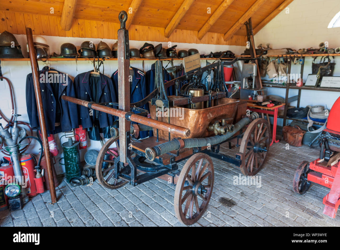 Hand operated pump trucks hi-res stock photography and images - Alamy