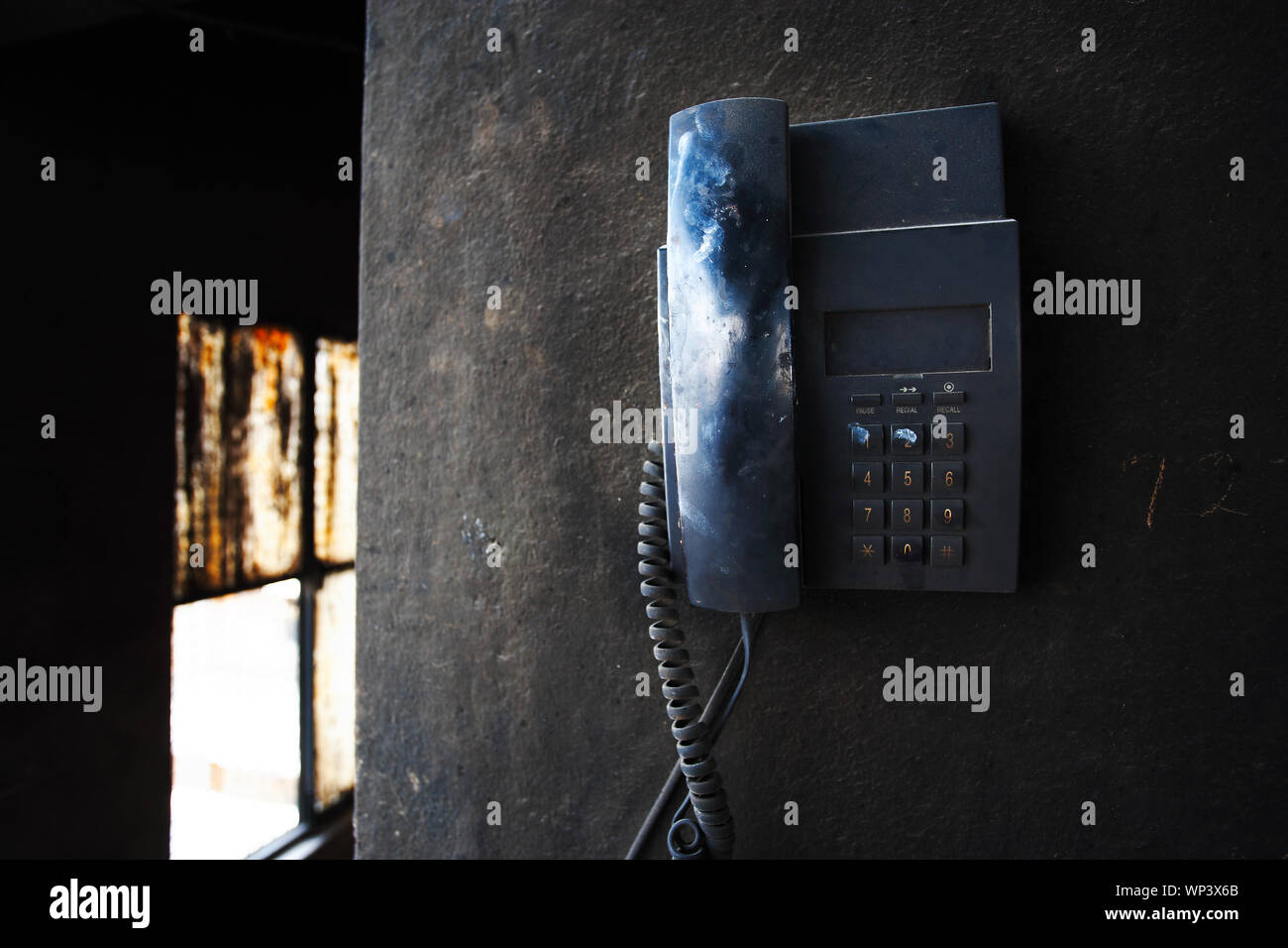 Old fixed landline telephone hi-res stock photography and images - Alamy