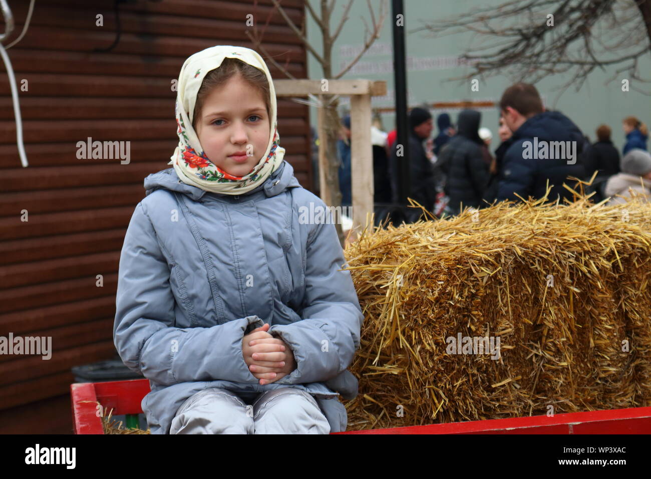 Russian haystack hi-res stock photography and images - Alamy