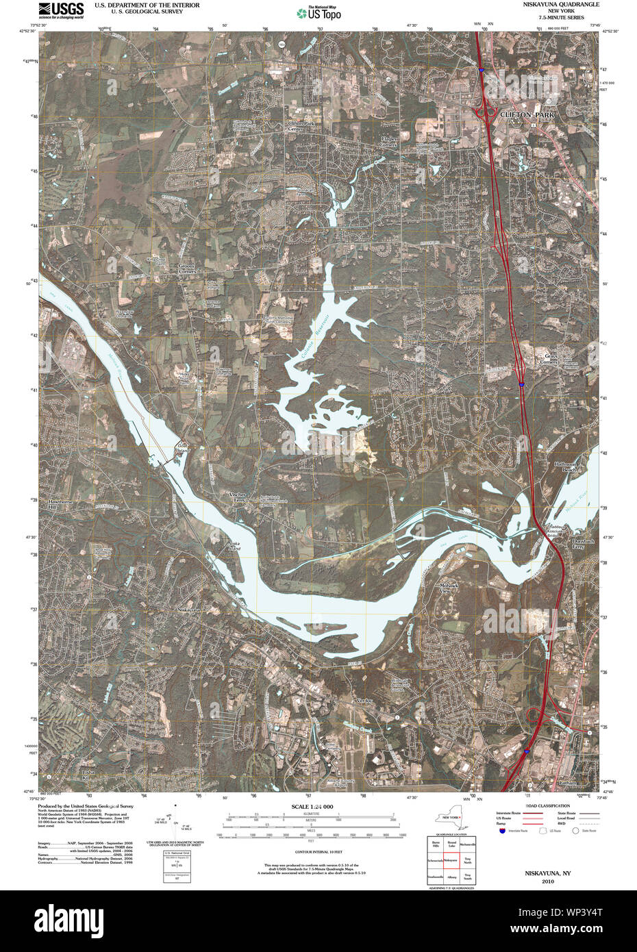 New York NY Niskayuna 20100503 TM Restoration Stock Photo - Alamy