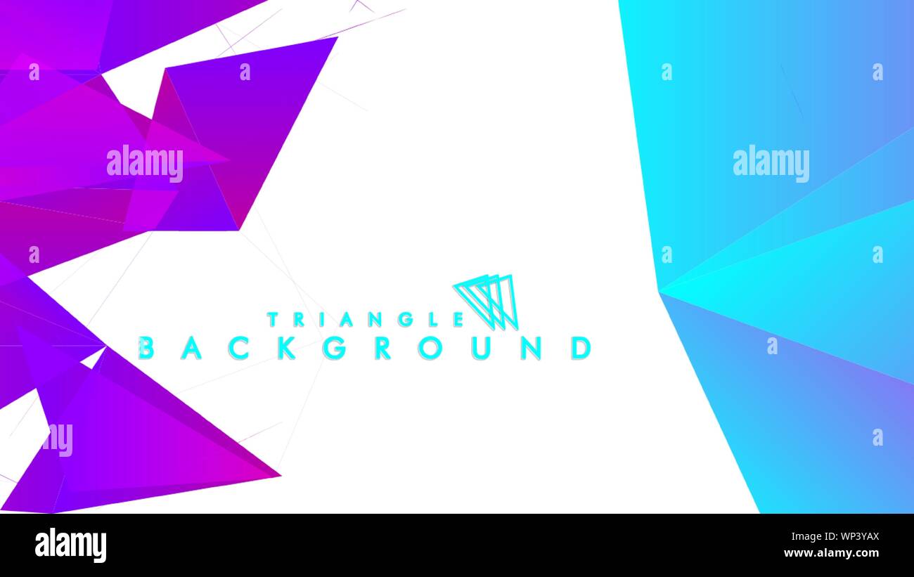 Abstract Vector Triangle Background With Colorful Gradient Vector Eps 10 Vector Illustration