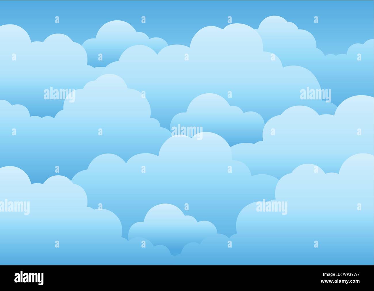 Cloudy sky background 1 Stock Vector Image & Art - Alamy