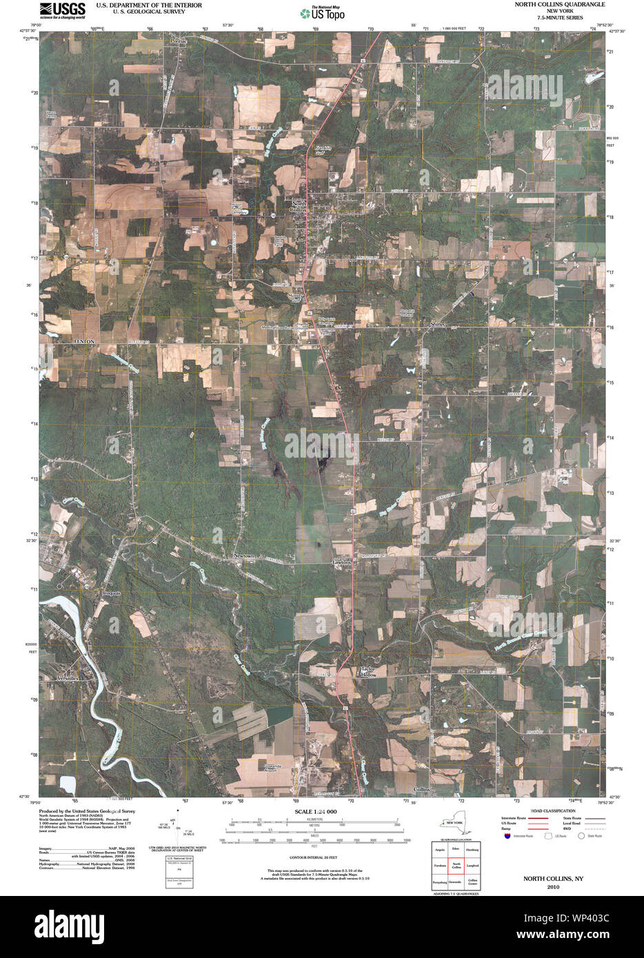 Collins map map of collins Cut Out Stock Images & Pictures - Alamy