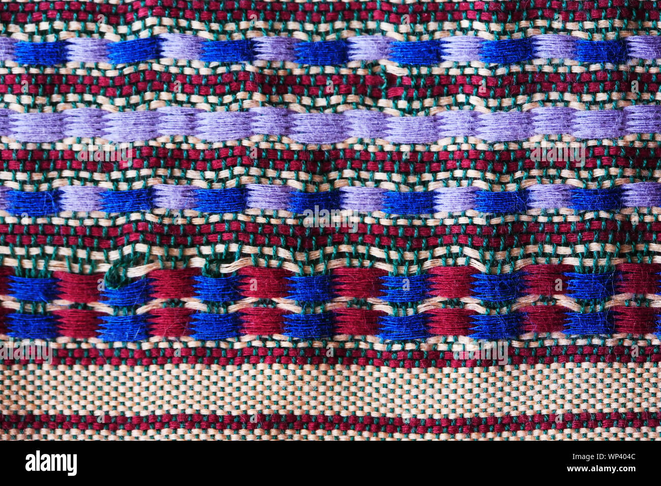 Bright cloth background. Closeup of traditional Middle East fabric ...