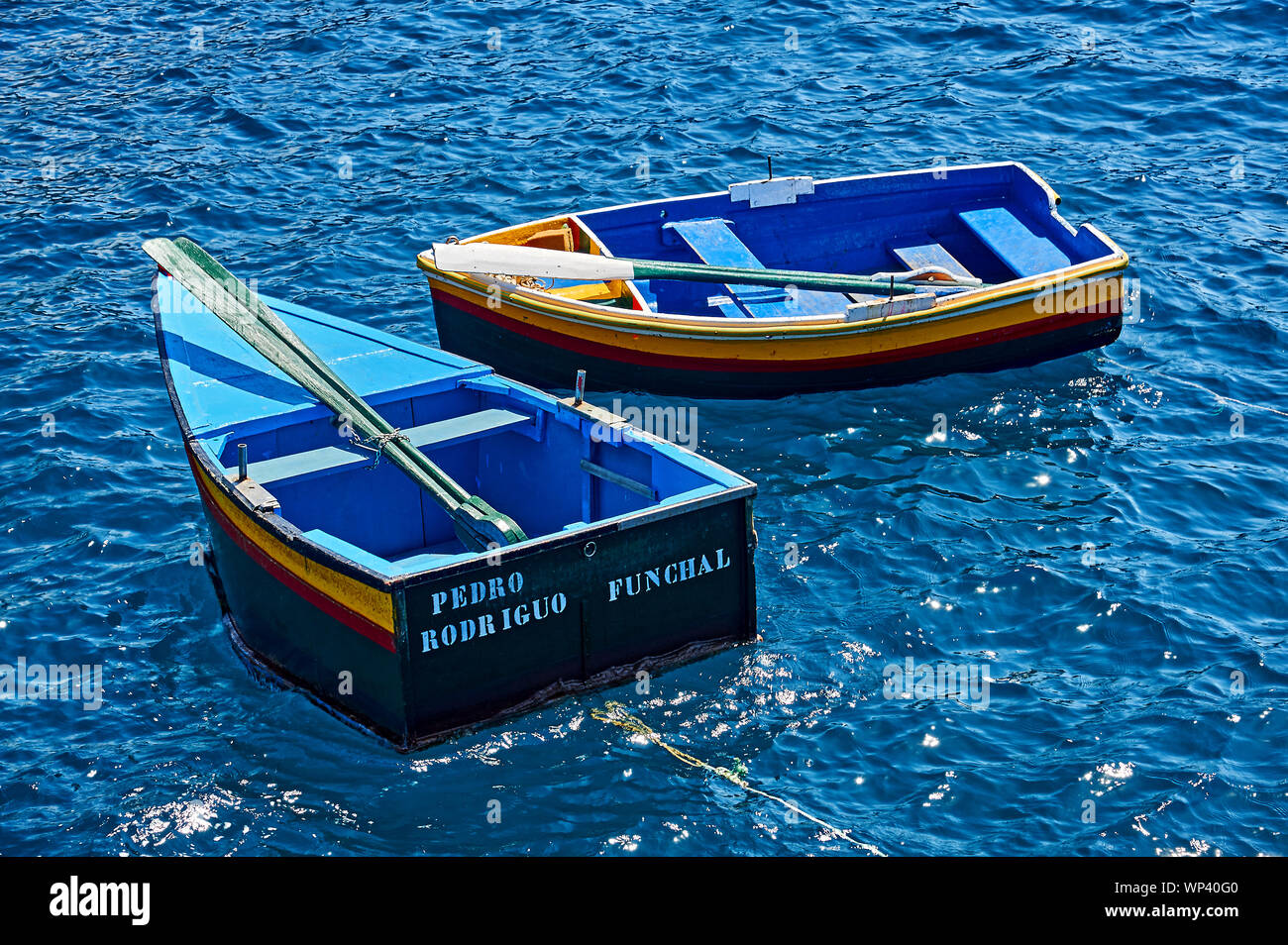 Colourful wooden boats hi-res stock photography and images - Alamy