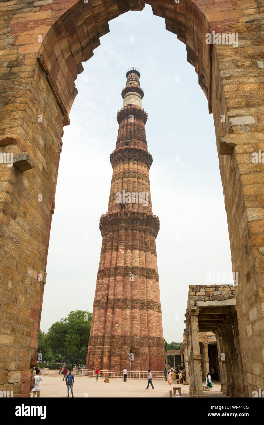 Qutub Complex Pillars Of Jain Temple, Qutub Minar Complex, New Delhi