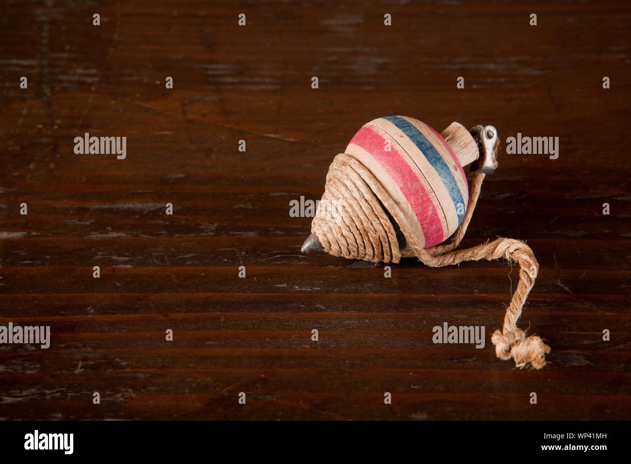 Old fashioned toys spinning top hi-res stock photography and images - Alamy