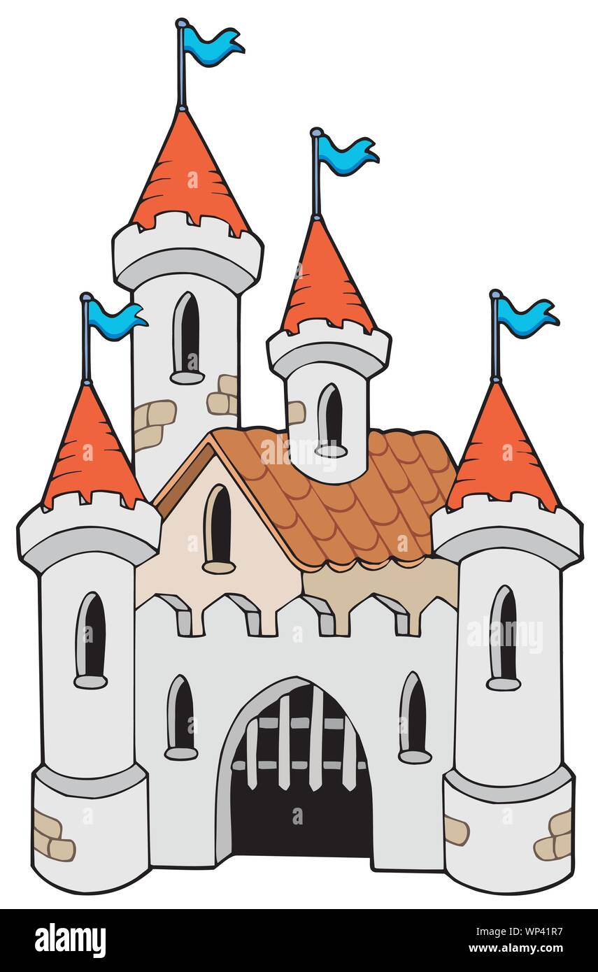 Keep of castle Stock Vector Images - Alamy