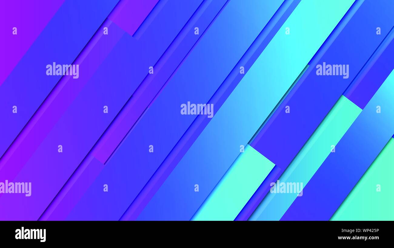 abstract geometric background line with color gradient blue and pink ...