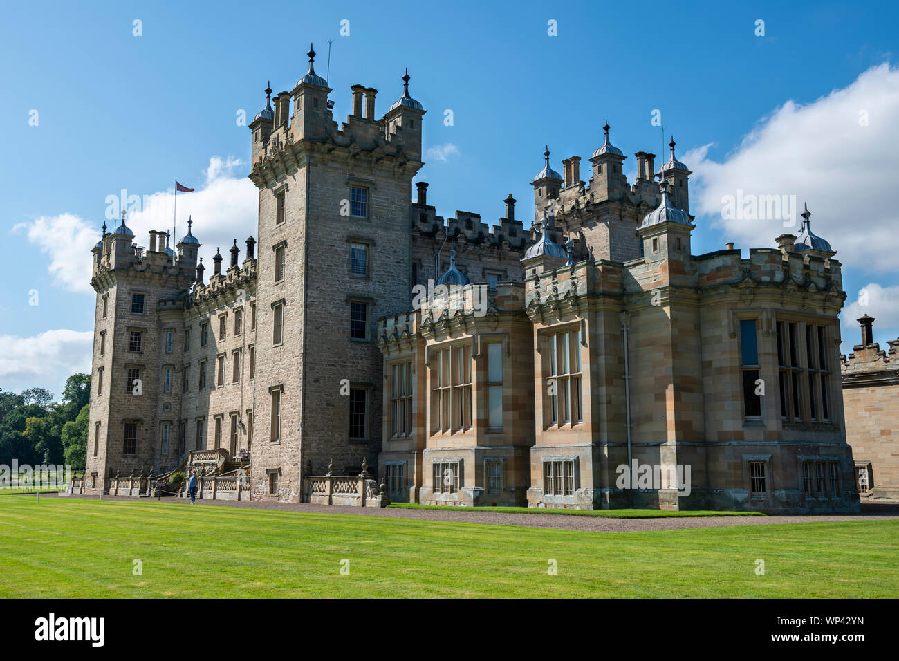 Floors Castle near Kelso, Scottish Borders, Scotland, UK Stock Photo ...
