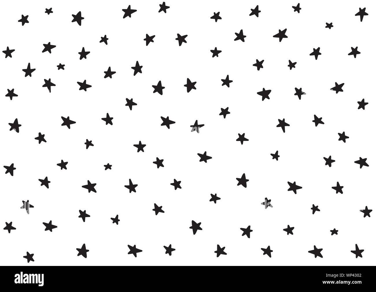 Star night pattern template baby children kids Stock Vector Image & Art ...