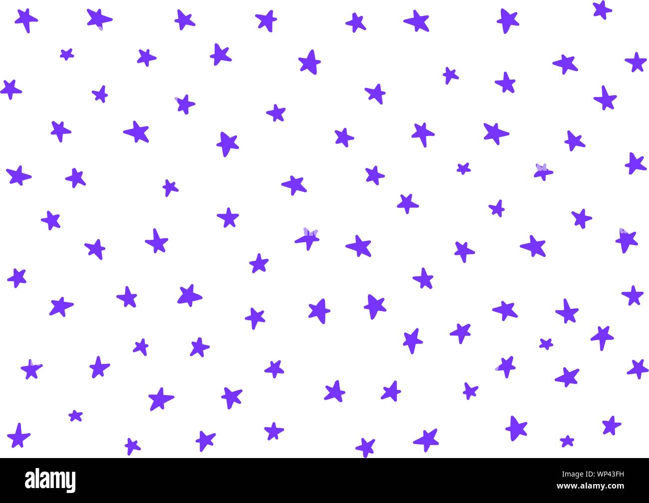 Star night pattern template baby children kids Stock Vector Image & Art ...