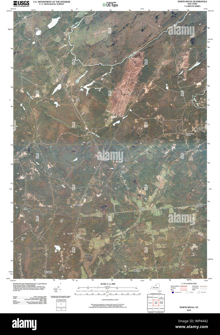 Wilna map hi-res stock photography and images - Alamy