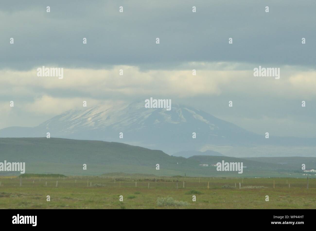 Der Vulkan Hekla auf Island Stock Photo - Alamy