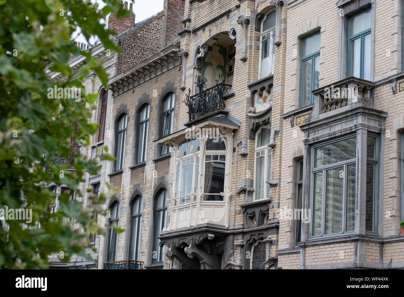 Art nouveau architecture belgium hi-res stock photography and images ...