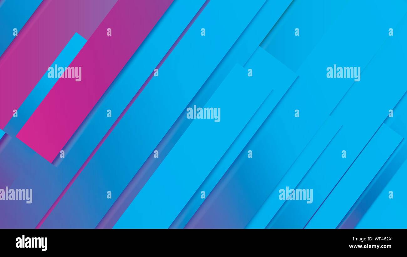 abstract geometric background line with color gradient blue and pink ...