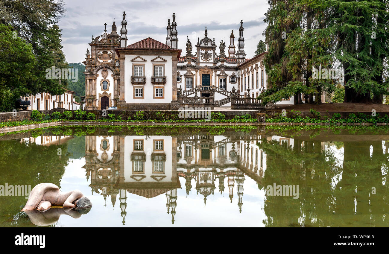 Visiting Mateus palace in Vila Real, Portugal Stock Photo - Alamy