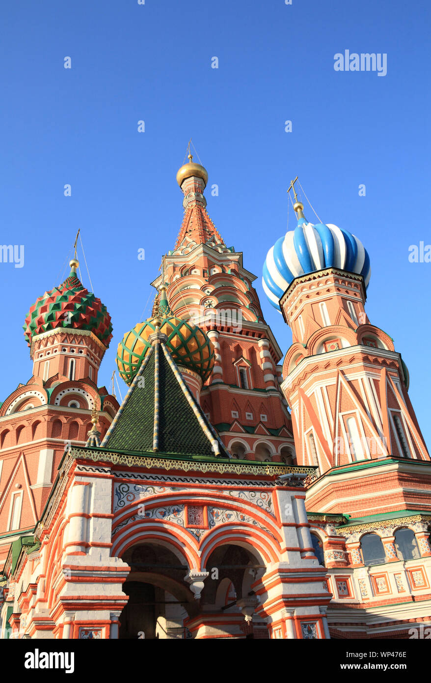 blessed Basil cathedral at day Stock Photo - Alamy