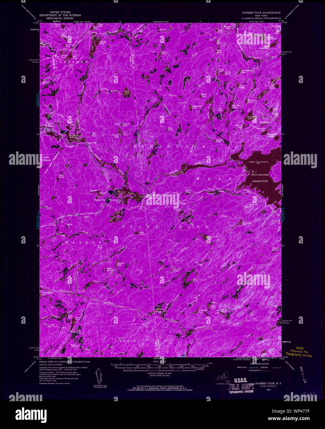 New York NY Number Four 128824 1957 62500 Inverted Restoration Stock ...