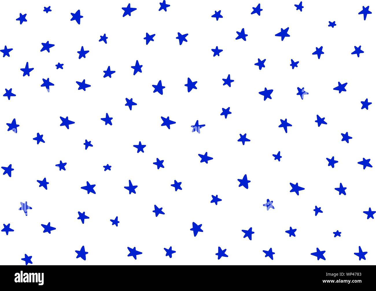 Star night pattern template baby children kids Stock Vector Image & Art ...