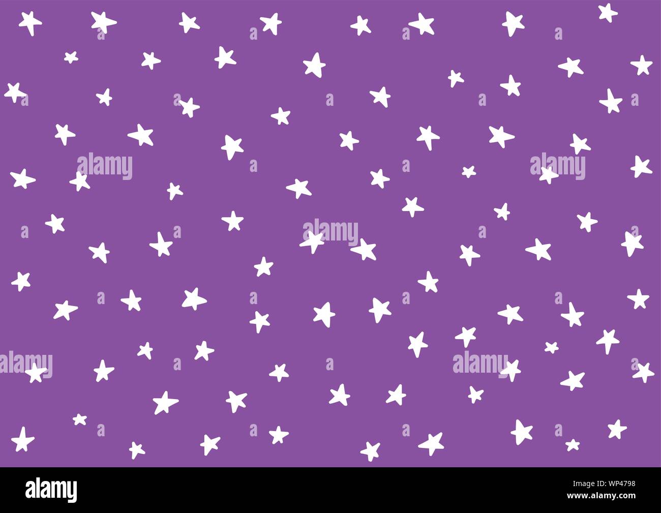 Star night pattern template baby children kids Stock Vector Image & Art ...