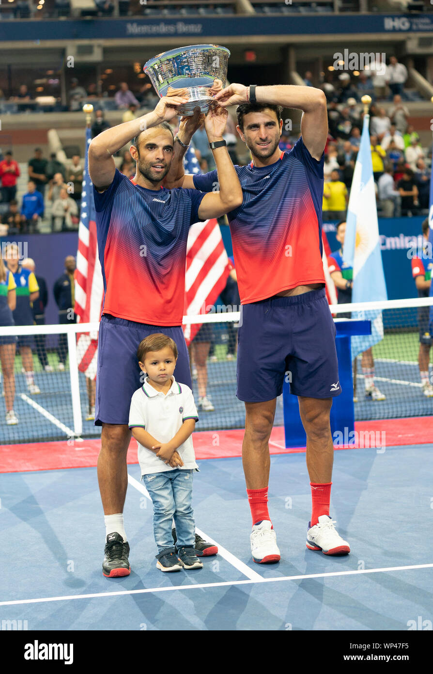 New York, United States. 06th Sep, 2019. Juan Sebastian Cabal, son ...