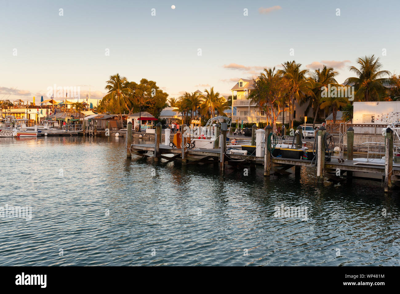 Key West pier, Key West, FL, USA Stock Photo - Alamy