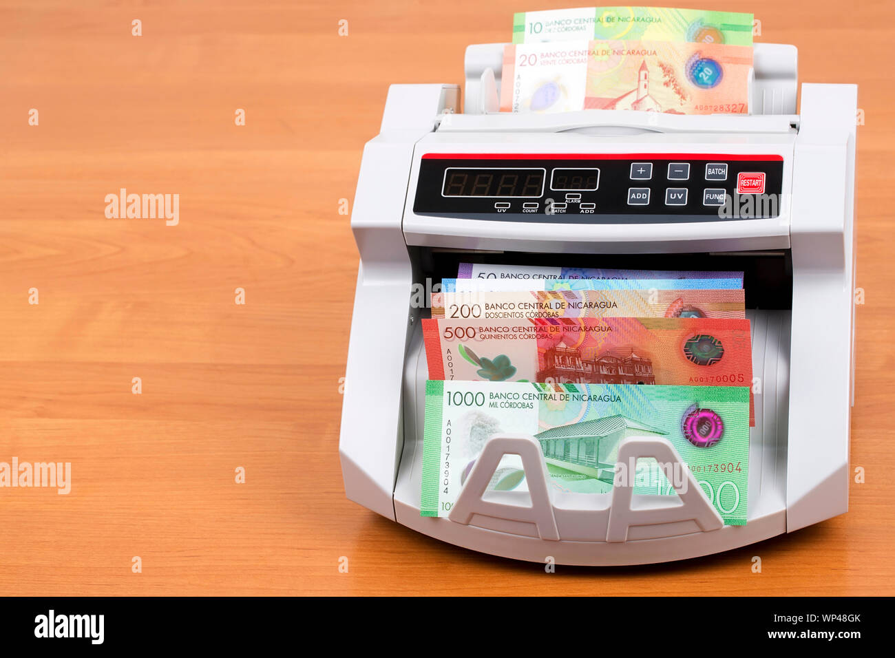 Bank note counting machine hi-res stock photography and images - Alamy