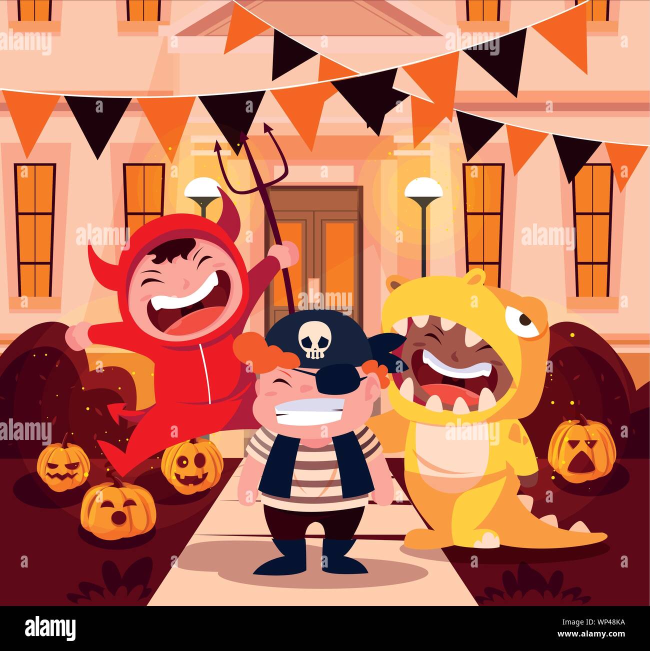 Pirate disguise Stock Vector Images - Alamy