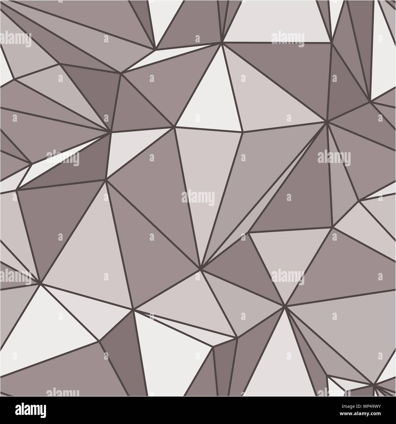 Seamless texture - gray polyhedra - vector Stock Vector Image & Art - Alamy