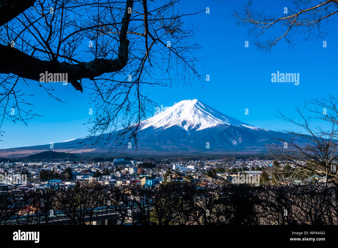 Mount Fuji view from Mt. Fuji Panorama Ropeway Stock Photo - Alamy
