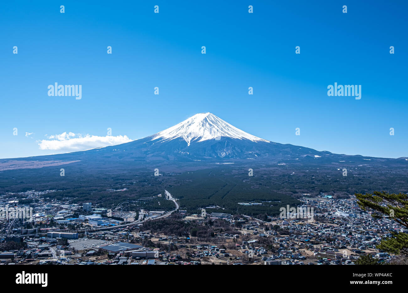 Mount Fuji view from Mt. Fuji Panorama Ropeway Stock Photo - Alamy